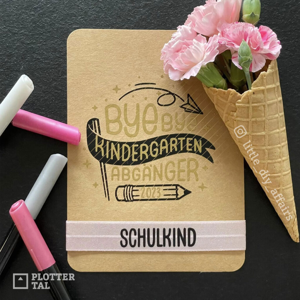 Plotterdatei-Bundle "Bye bye Kindergarten– Abgänger 2023"