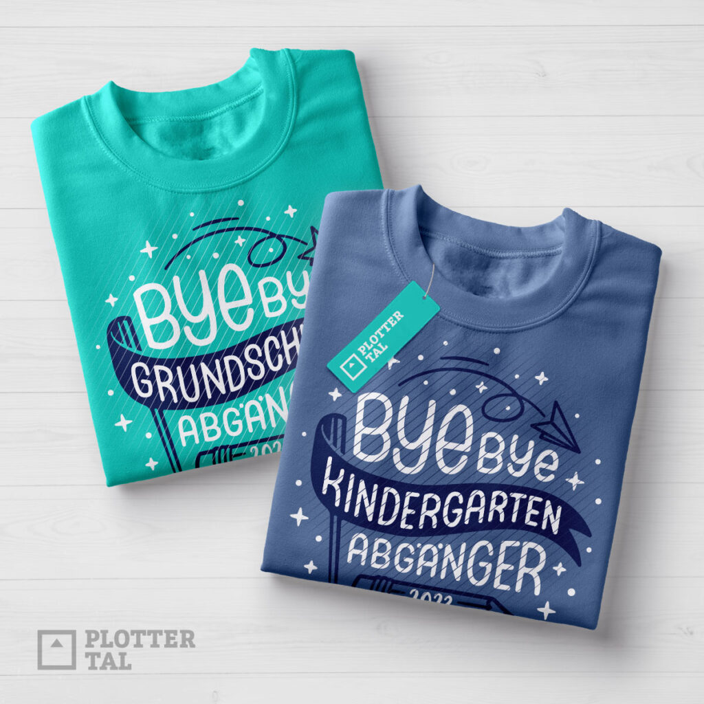 Plotterdateien & Plottermotive für T-Shirts | PLOTTERTAL